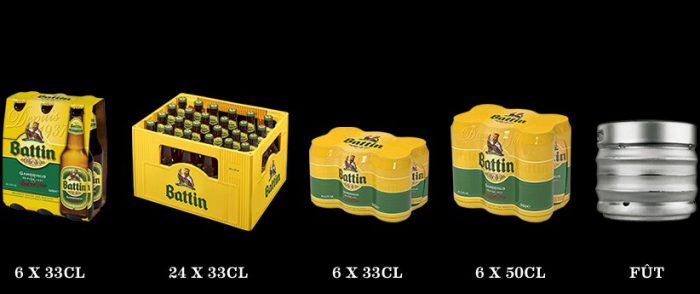 Nos bières - Battin